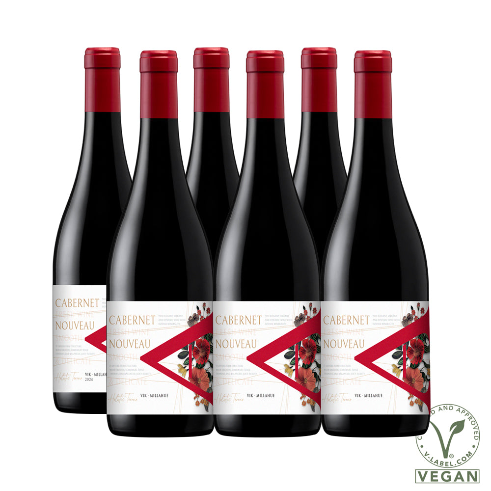 Pack: 6 Vinos VIK "A" Cabernet Nouveau 2024 - 750 ml – VIK Chile