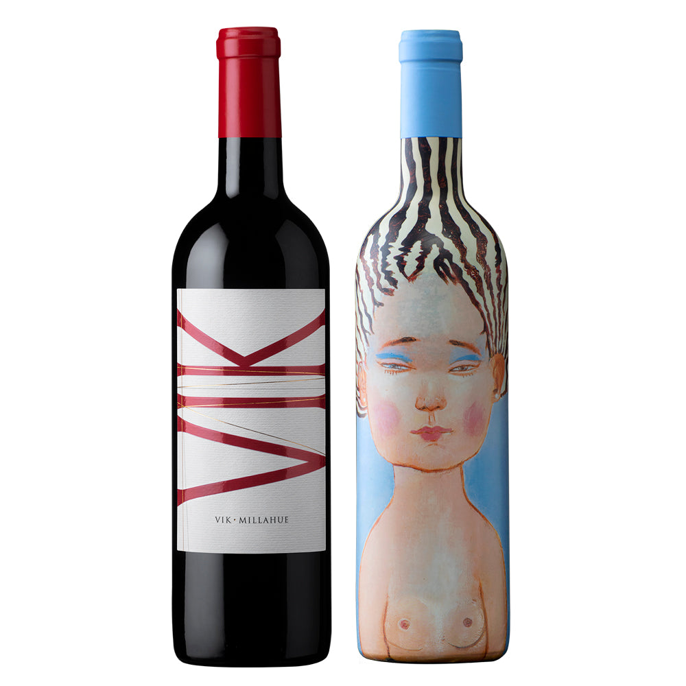 Pack: Vino VIK 2019 + Vino La Piu Belle 2021 - 750 ml + 2 GIFT BOX de ...